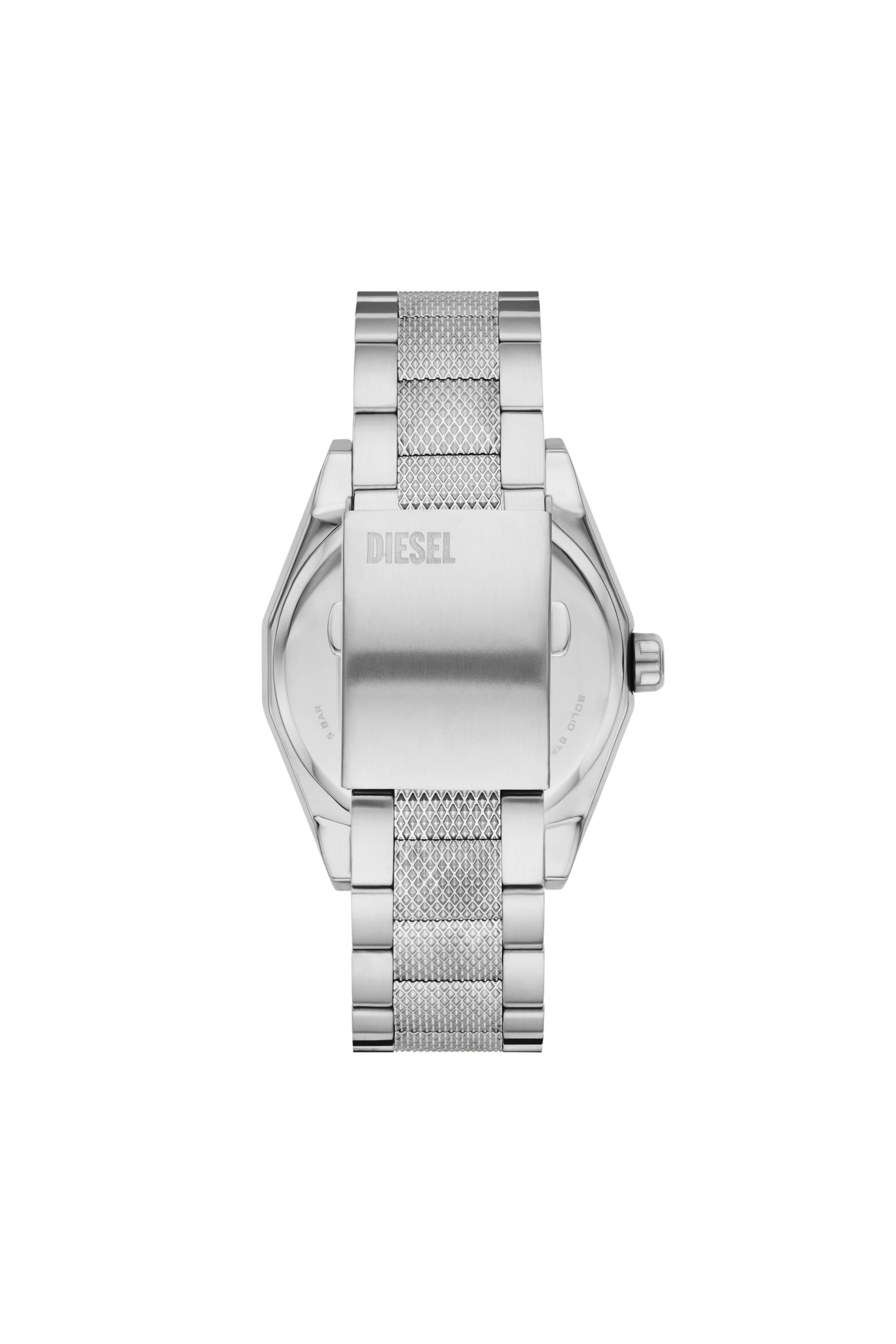 Men's Scraper Stainless Steel Watch | Silver | Diesel